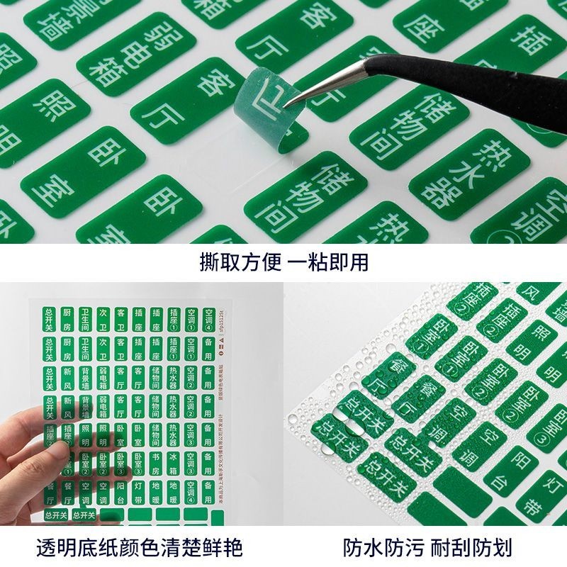 Switch ident sticker, distribution box sticker, text lig Switch Logo ...