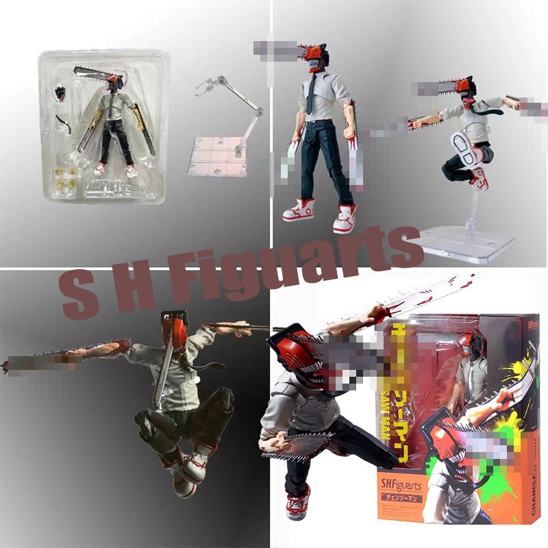 SHF Chainsaw Man Denji S H Figuarts Action Figure Model Doll | Shopee ...