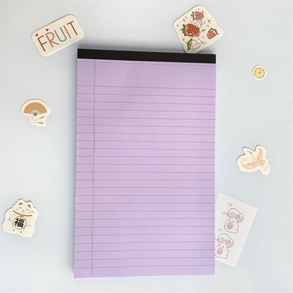 JENNIFERDZ Legal Pad, 50 Pages Ink-proof Writing Sheet Paper, Memo Pad ...