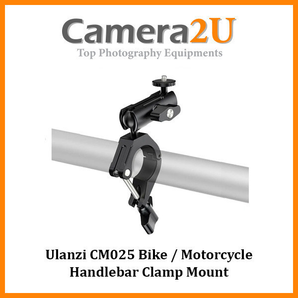 Ulanzi CM025 Bike / Motorcycle Handlebar Clamp Mount For GoPro Insta360 ...