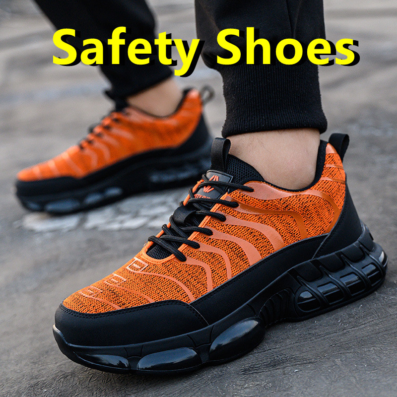 New Style Labor Protection Shoes Men's Anti-smashing Anti-piercing ...