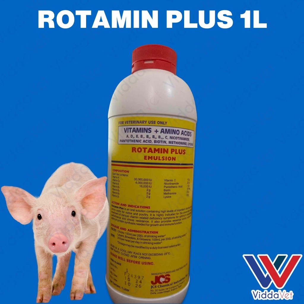 Improve Animal Growth, Performance, and Immunity Rotamin Plus Oral ...