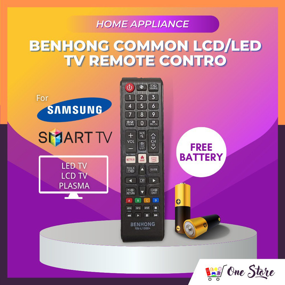 SAMSUNG LED LCD PLASMA SMART TV REMOTE CONTROL RM-L1088+ | Shopee Malaysia