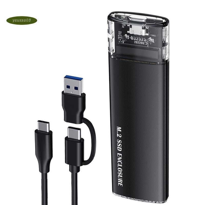 M.2 2280 2260 2242 SSD NVME PCIe NGFF SATA Dual Protocol USB Type C PCI-E M2 SSD External ...