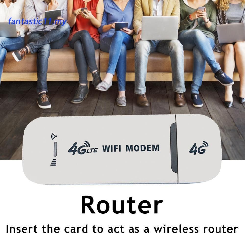 4G LTE WiFi Router 150Mbps Pocket Hotspot USB Wireless Router SIM Card ...