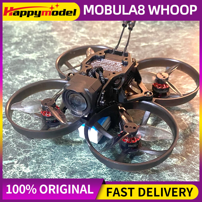 Happymodel Mobula 8 Mobula8 Micro FPV Whoop Quadcopter Drone 1-2S 85mm ...