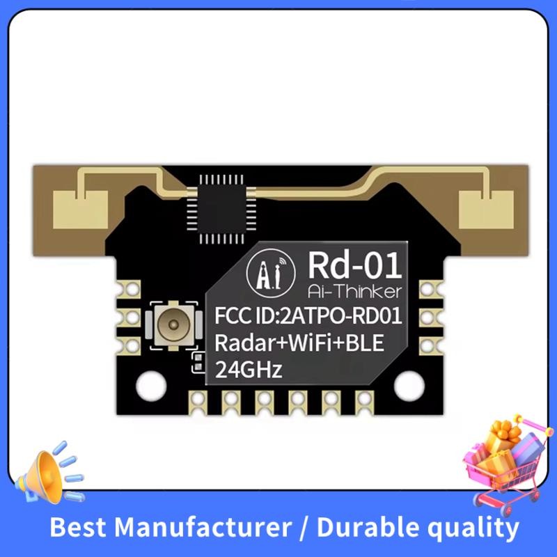 【NEW】24G Radar + WiFi + BLE Sensor Module/Presence Mini Motion Human ...