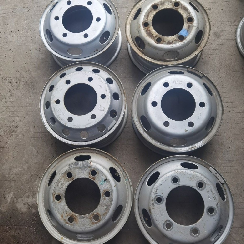 Jenama Baru Dibongkar Rim Keluli Kereta Asal 700/750 Tayar Lori Rim ...