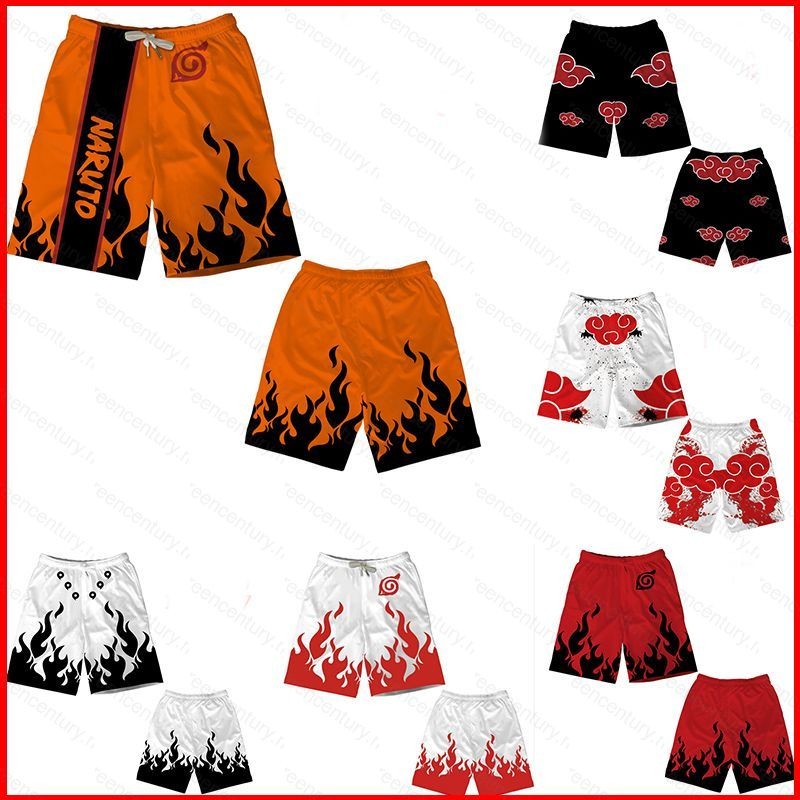 YS NARUTO Akatsuki Beach Pant Shorts Pants 3D Printed Clothes Cosplay ...