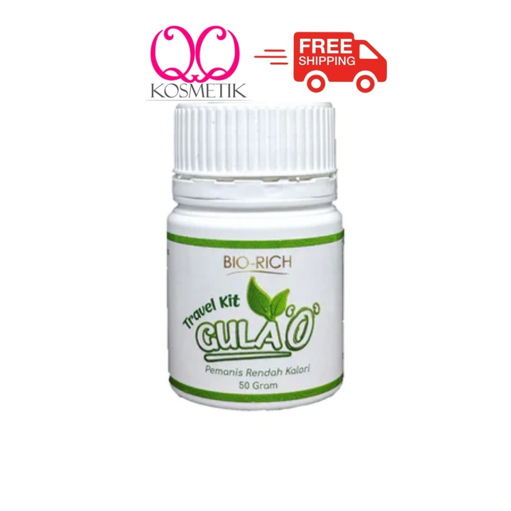 BIO RICH Gula O 50gm Gula Sihat Pemanis Rendah Kalori Pengganti Gula ...