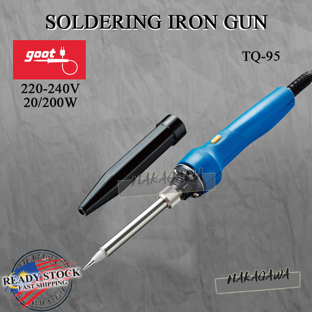 GOOT TQ-95 QUICK HEAT UP SOLDERING IRON - 20/200W (JAPAN) | Shopee Malaysia
