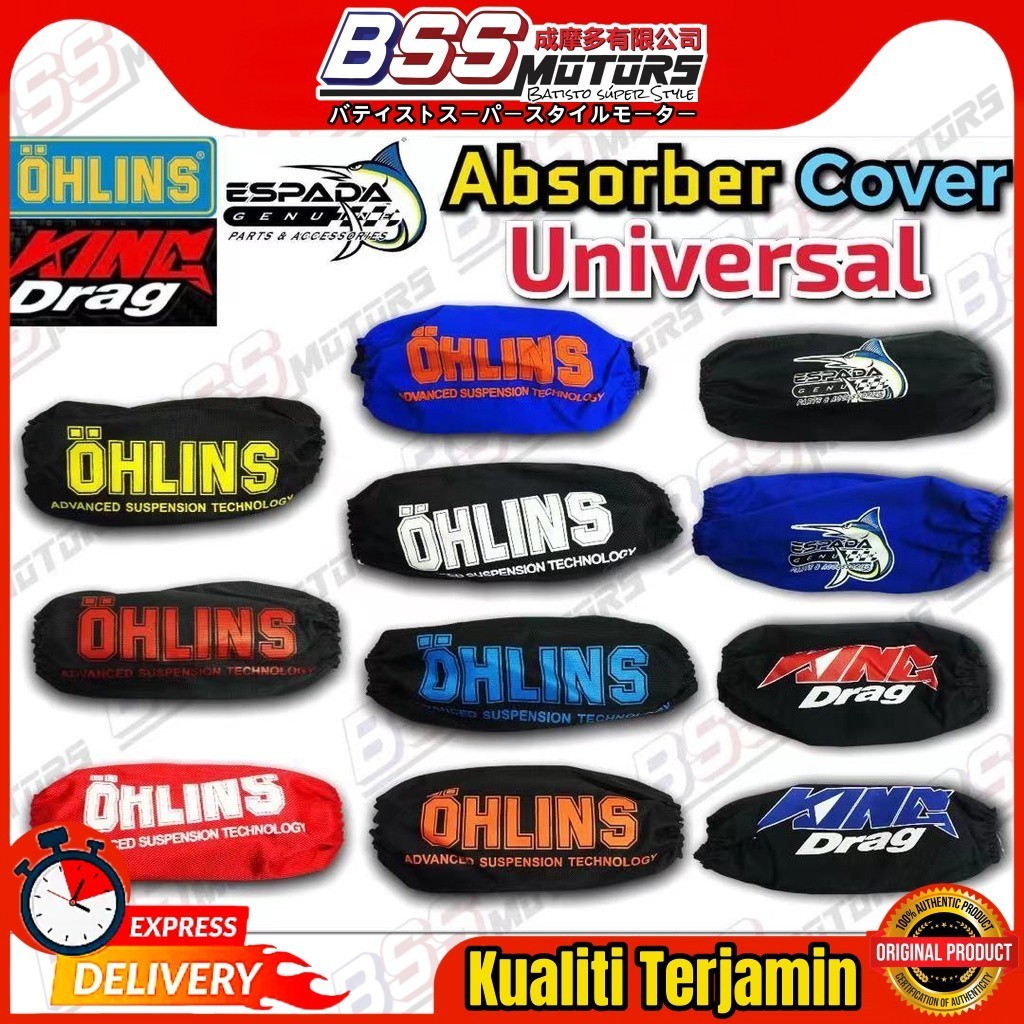 KING DRAG / ESPADA / OHLINS Universal Absorber Monoshock Cover ...