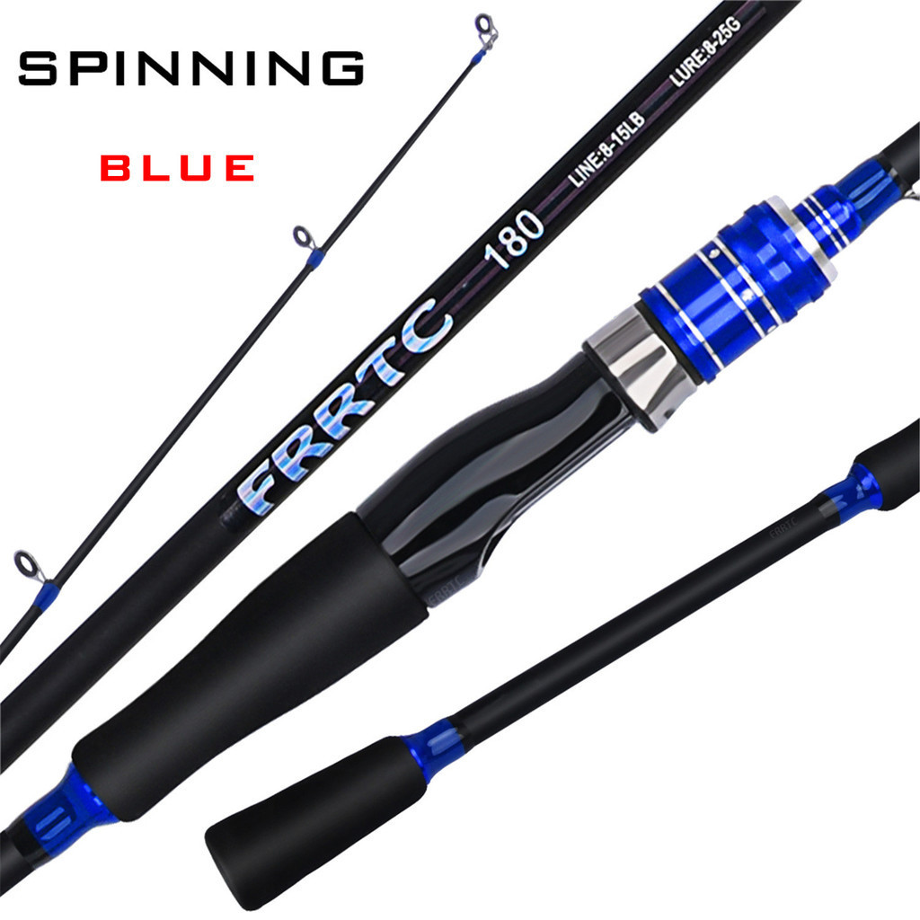 FRRTC Fishing Rod Carbon Fiber 1.65m 1.8m Casting Spinning Fishing Rod ...