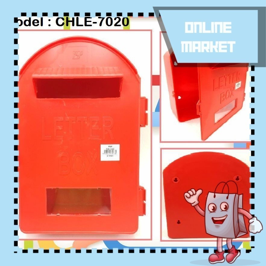 🔥READY STOCK🔥 Post Letter Box/ Plastic Mail Box/ Peti Surat Plastik ...
