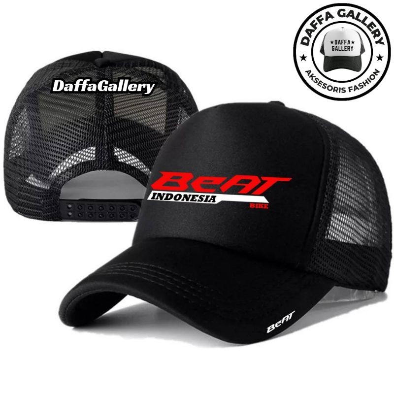 Daffaa Gallery HONDA BEAT Trucker Hat - HONDA BEAT Logo Distro Hat ...