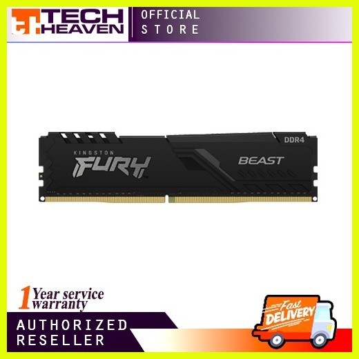 KINGSTON HYPER X FURY BEAST 8GB/DDR4/2666MHZ/[KF426C16BB/8] | Shopee Malaysia