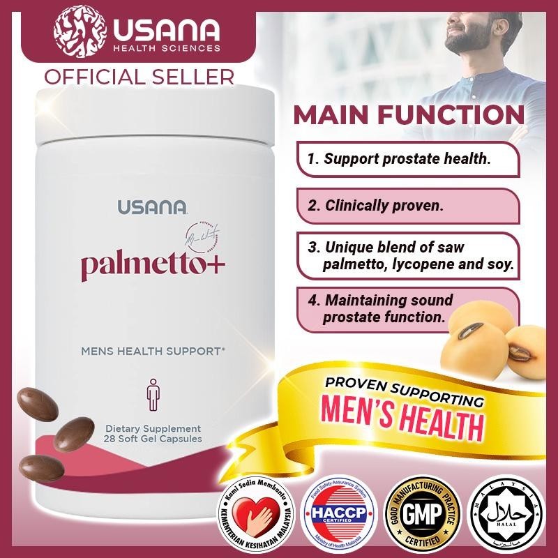 Original USANA Palmetto Plus 30 soft gel capsules | Shopee Malaysia
