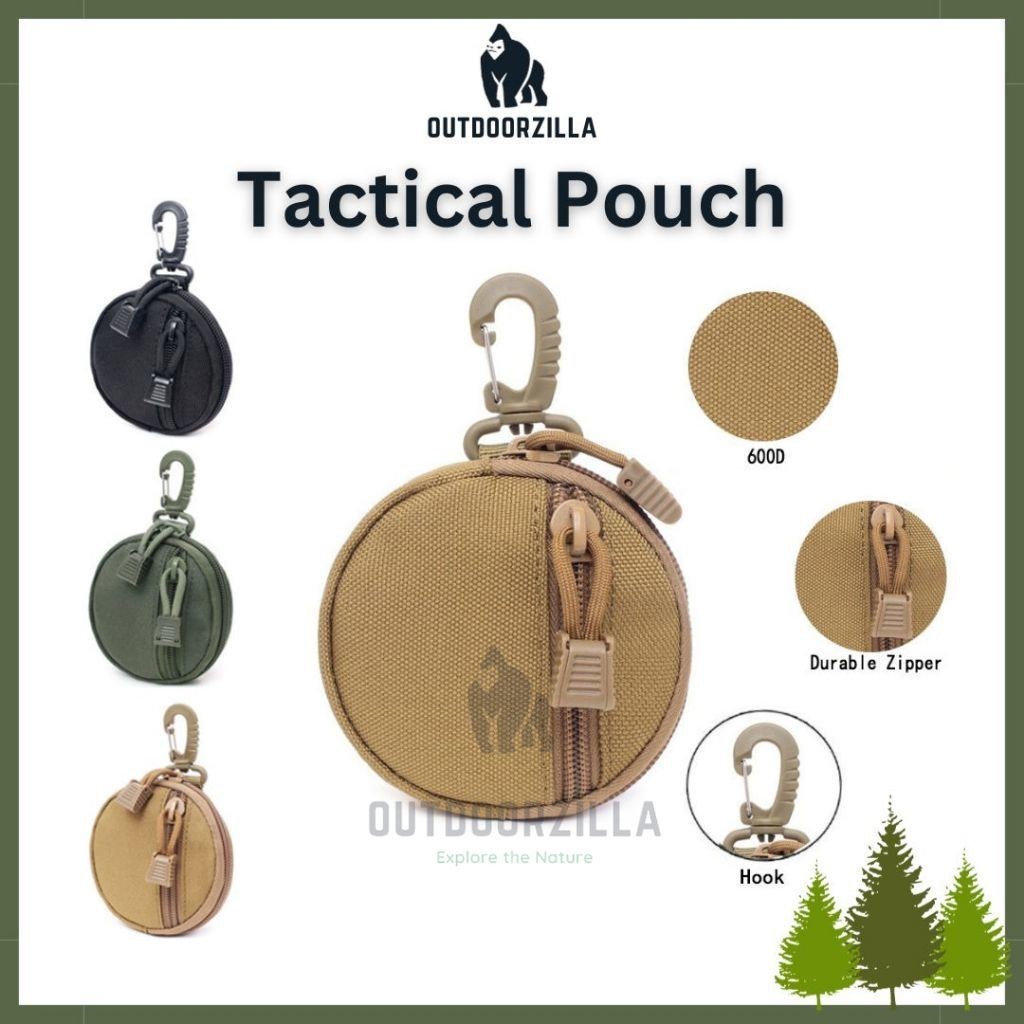 Mini Key Wallet Holder Men Purses Portable Pocket Bag Tactical Pouch ...