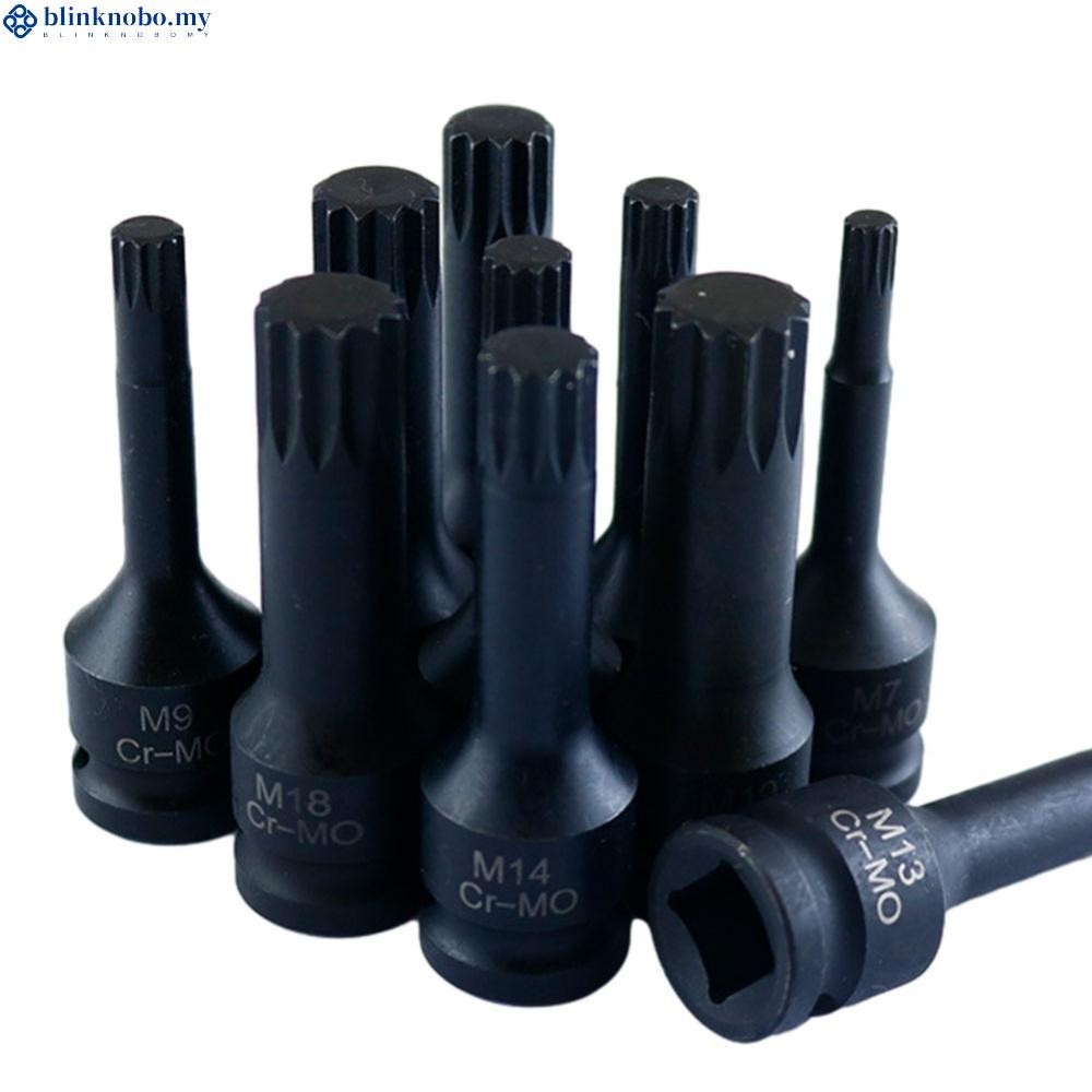 3Inch M5-M19 1/2Inch Drive Wrench Socket Adapter 12 Point Socket ...