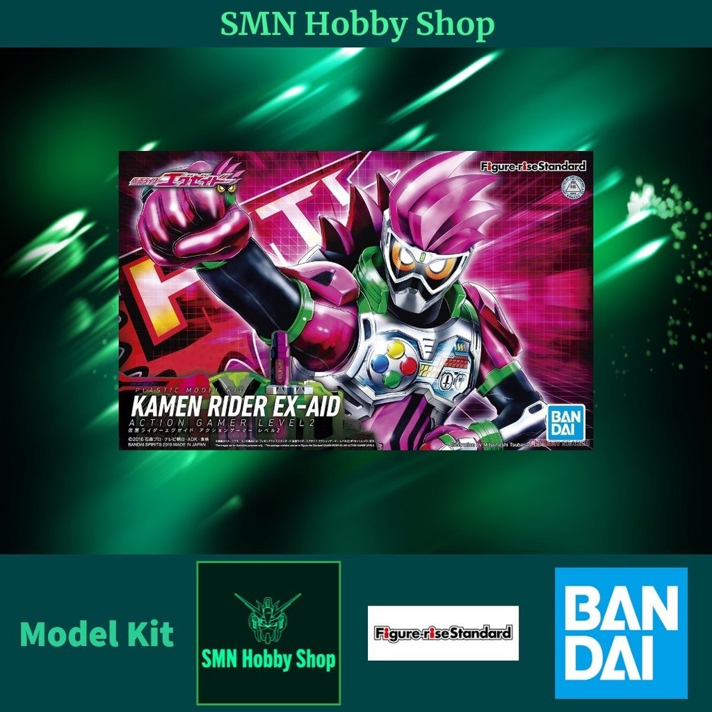 FRS Figure-Rise Standard Masked Rider EX-AID Action Gamer Level 2 Toys ...