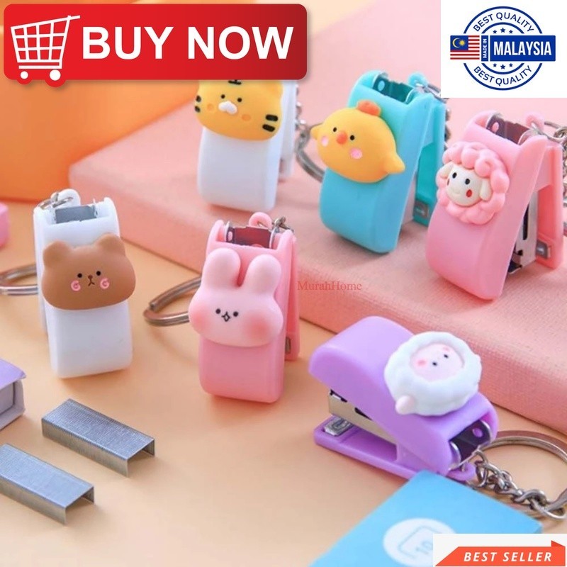 MH Macaron Color File Organizer Kawaii Portable Paper Binder Cartoon ...