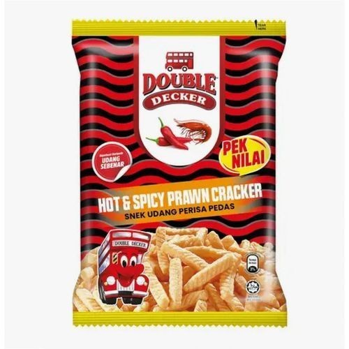 Double Decker Prawn Cracker Hot And Spicy 80g | Shopee Malaysia