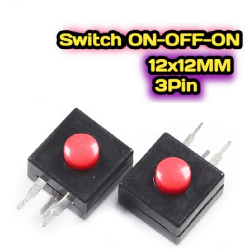 TOMBOL Turn On Button Switch 3 Modes Dony Luby 3 Feet On Off Head ...