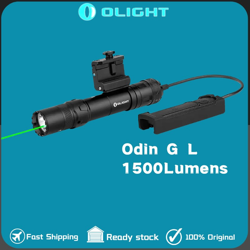 Olight Odin GL 1500Lumens USB Magnetic Rechargeable Flashlight | Shopee ...
