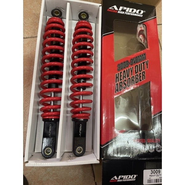 APIDO Absorber SUPER Heavy Duty 340MM Absober RXZ WAVE DASH Future EX5 ...