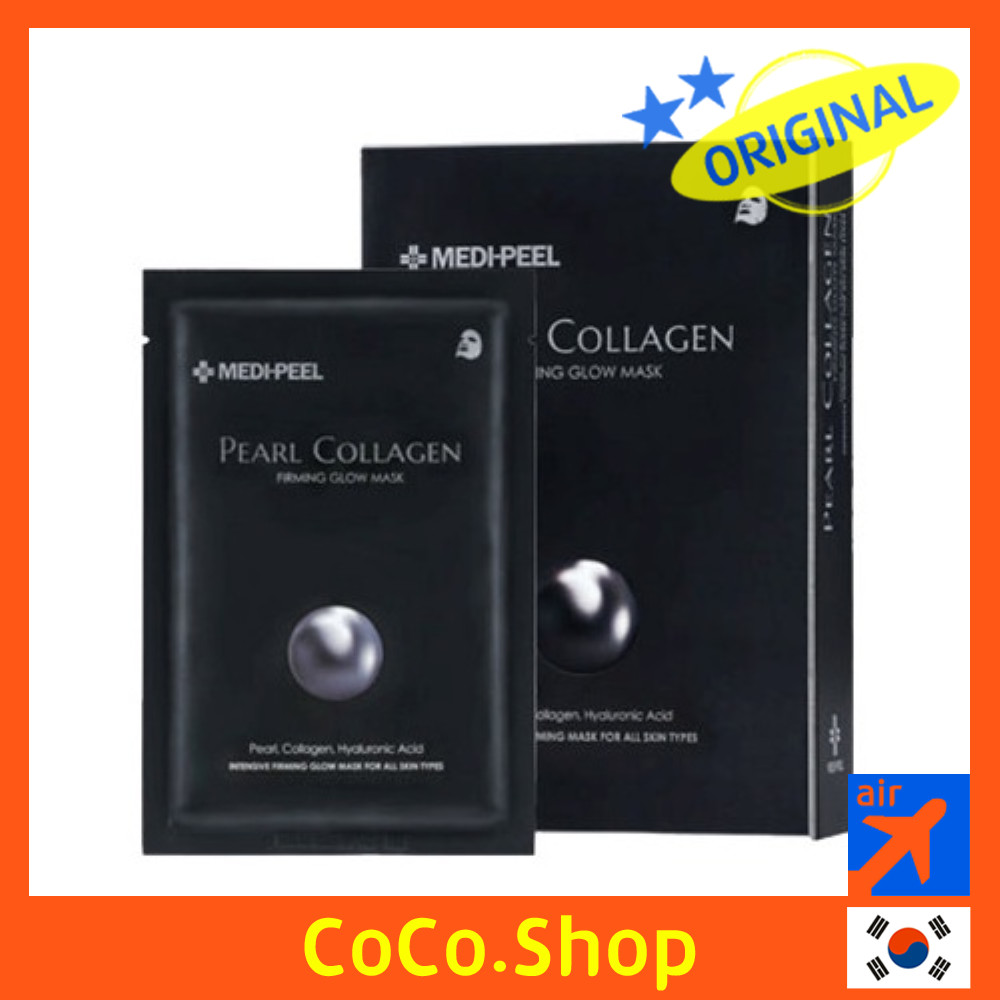 [MEDIPEEL] Pearl Collagen Firming Mask 25ml x 10pcs | Shopee Malaysia