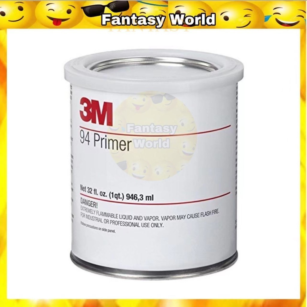 3M Double Tape 94 Primer 946ml 32oz/3M Double Side Tape Adhesion Promoter 94 Primer Applicator ...