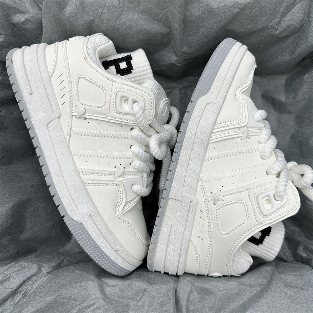 National Trendy ins American Thick-Soled Bread Shoes ulzzang Hong Kong ...