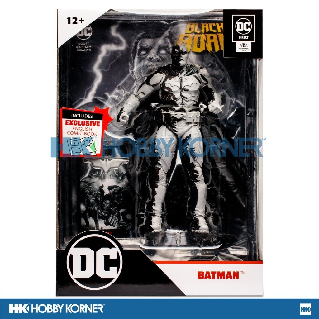 MCFARLANE TOYS MF15893 - 7 Inch Scale Page Punchers Batman (Line Art ...