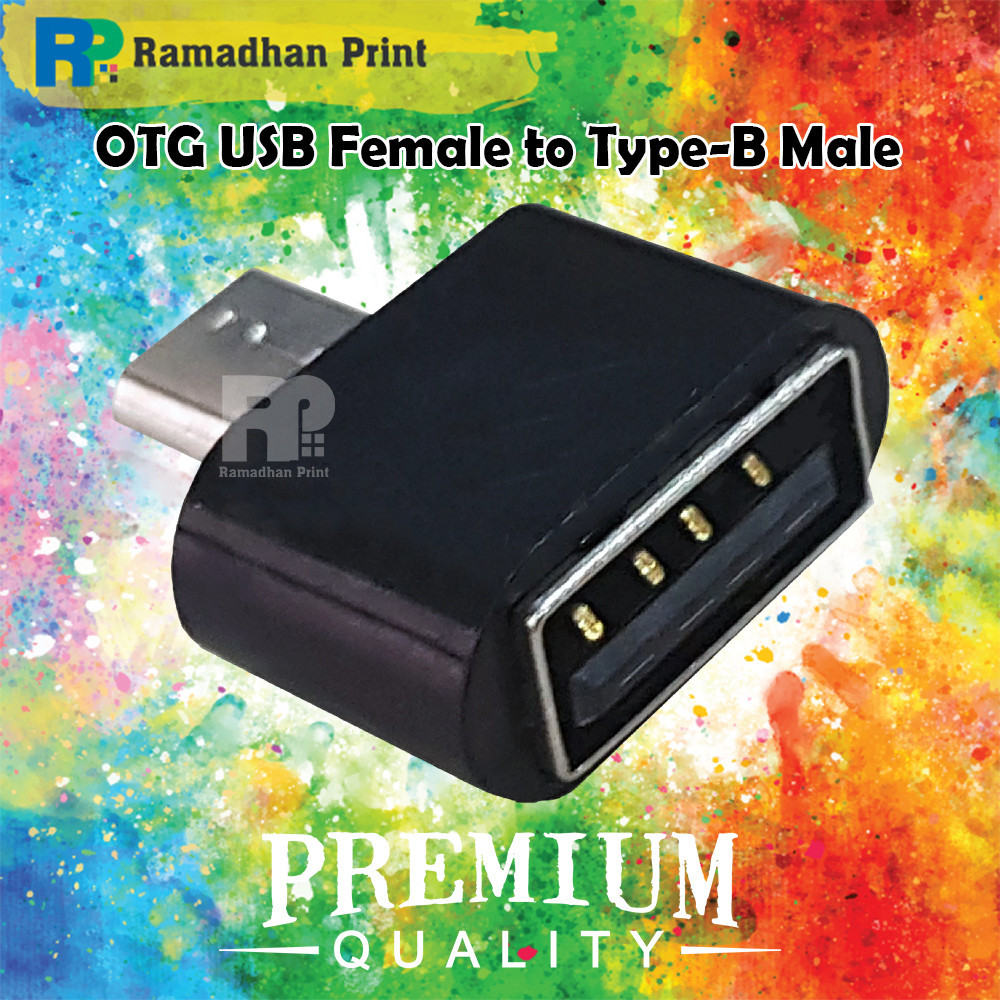 Usb OTG Type C Adapter Converter Female To Type B Male, OTG USB Type C ...