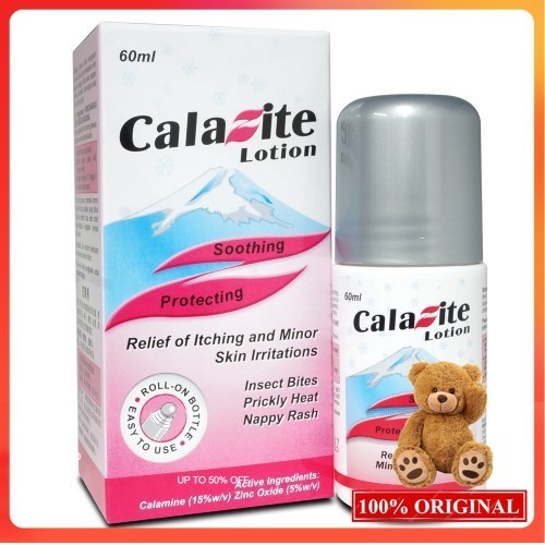 Calazite Lotion Roll On 60ml (Calamine lotion) *EXP 11/2026* | Shopee ...