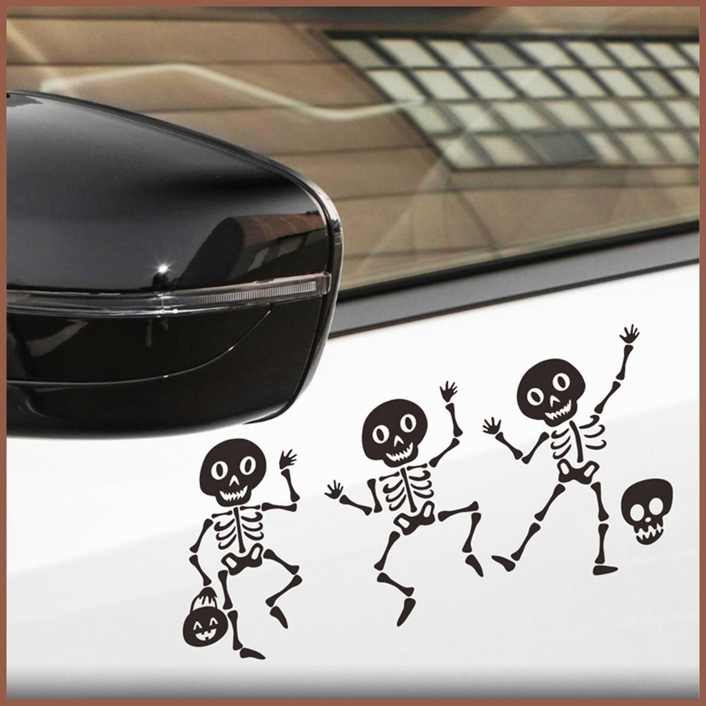 Dancing Skeleton Having Fun Sticker Gothic Sticker Decal for Window ...