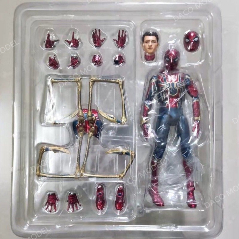 Avengers Iron Spider-Man MAF 081 Movable Model Figure | Shopee Malaysia
