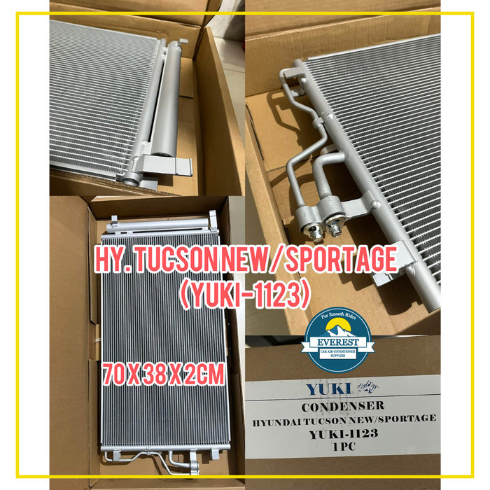 Condenser Condenser Condenser AC Condenser for Hyundai Tucson New / Kia ...