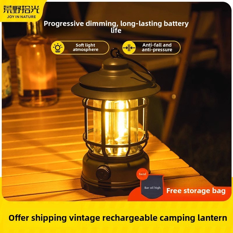 Camping Lantern Outdoor Light Lighting Long Battery Life Lantern Light ...
