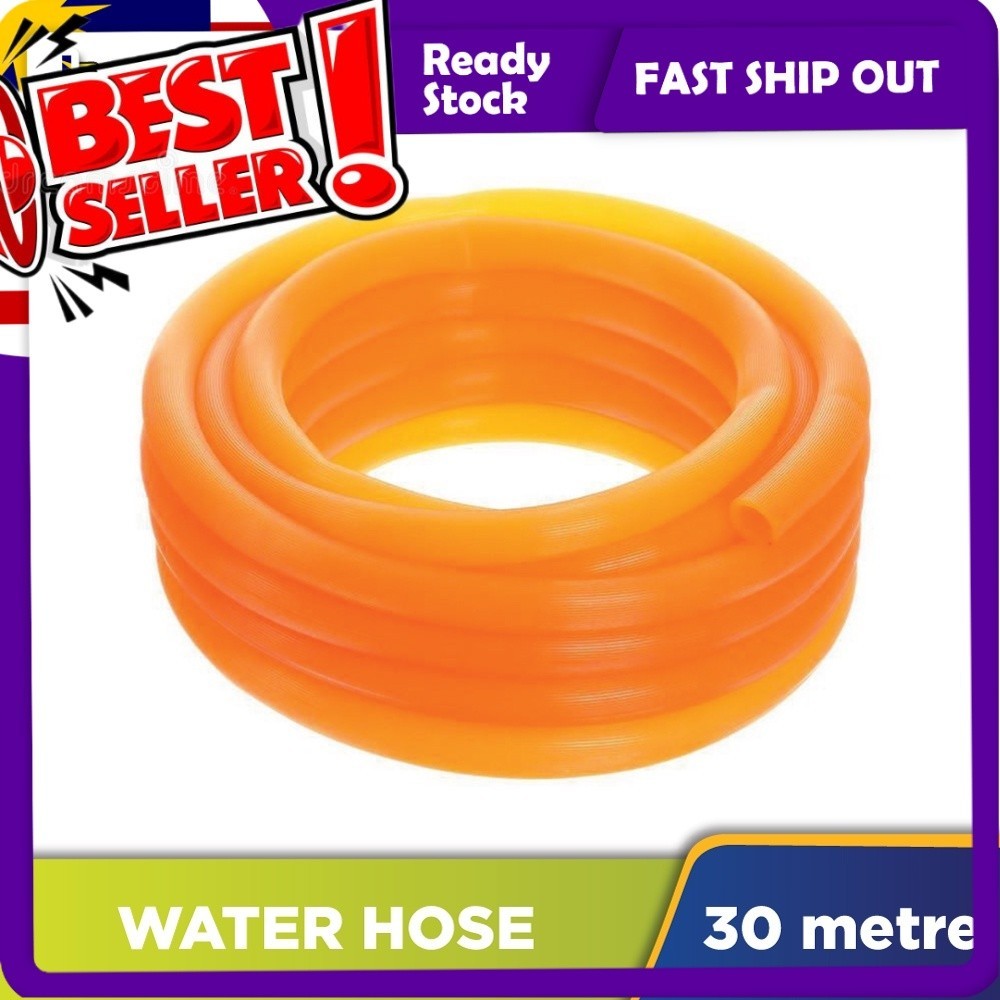 (30m) Paip Getah Oren, Paip Air Getah, Water Orange Hose | Shopee Malaysia