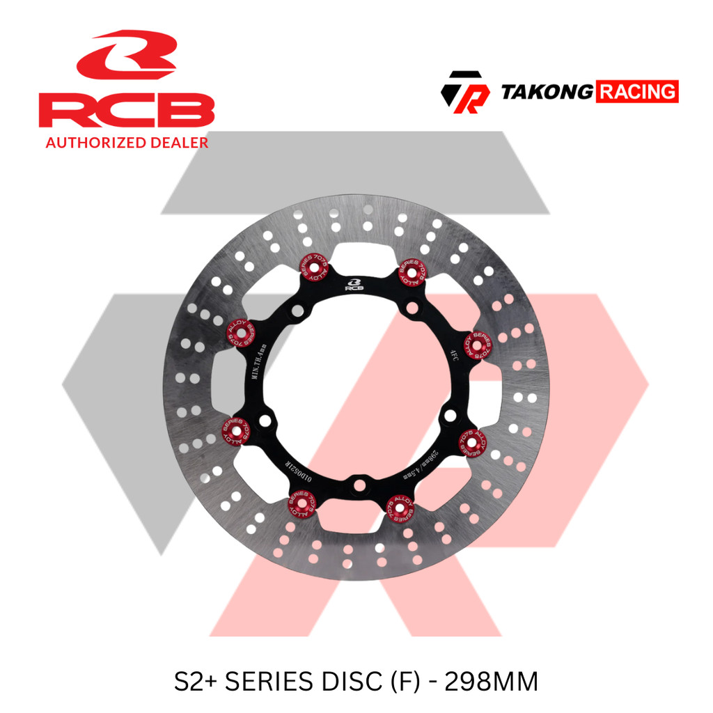 RCB S2+ Series Alloy Floating Brake Disc (F) 298MM - R25 / XMAX / TMAX ...