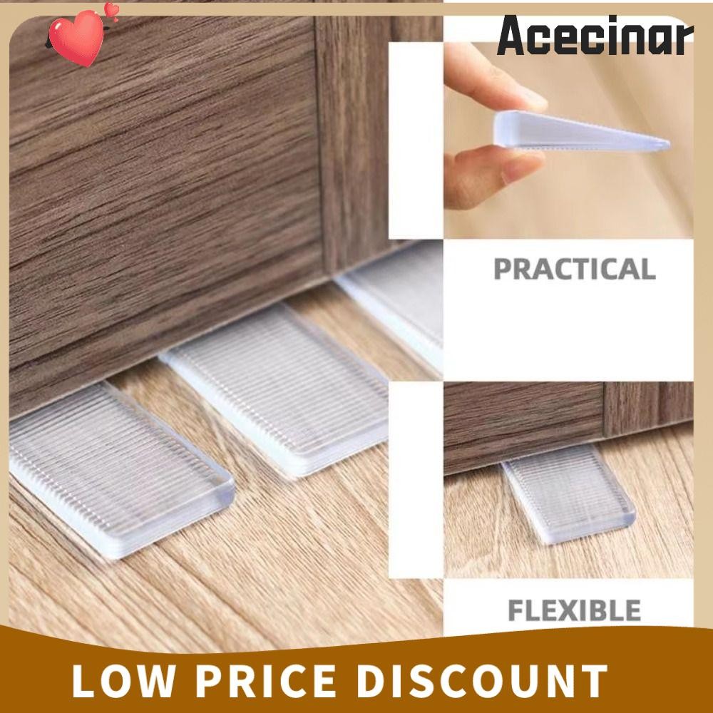 ACECINAR Furniture Foot Rubber Pad, Wedge Leveler Multi-Purpose ...