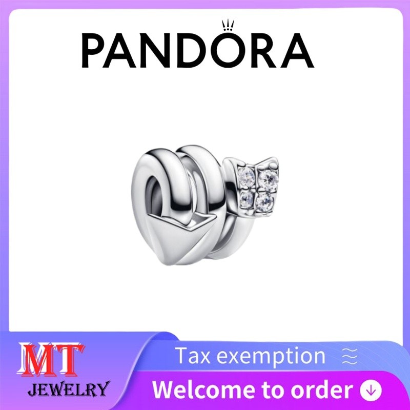 Hot selling 100% S925 sterling silver couple ladies Pandora jewelry DIY ...