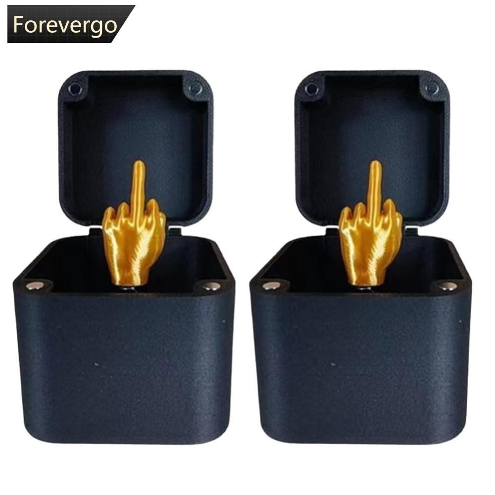 FOREVERGO Middle Finger InBox Creative Funny Decorative Crafts 3D ...