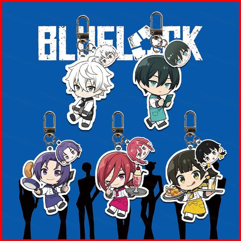 YTS BLUE LOCK Meguru Bachira Q Version Acrylic Keychain Backpack ...