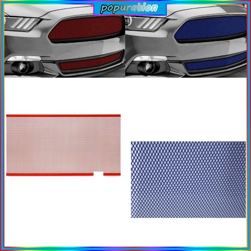 POP Automotive Grille Insert Bumper Universal Auto Aluminium Grille ...
