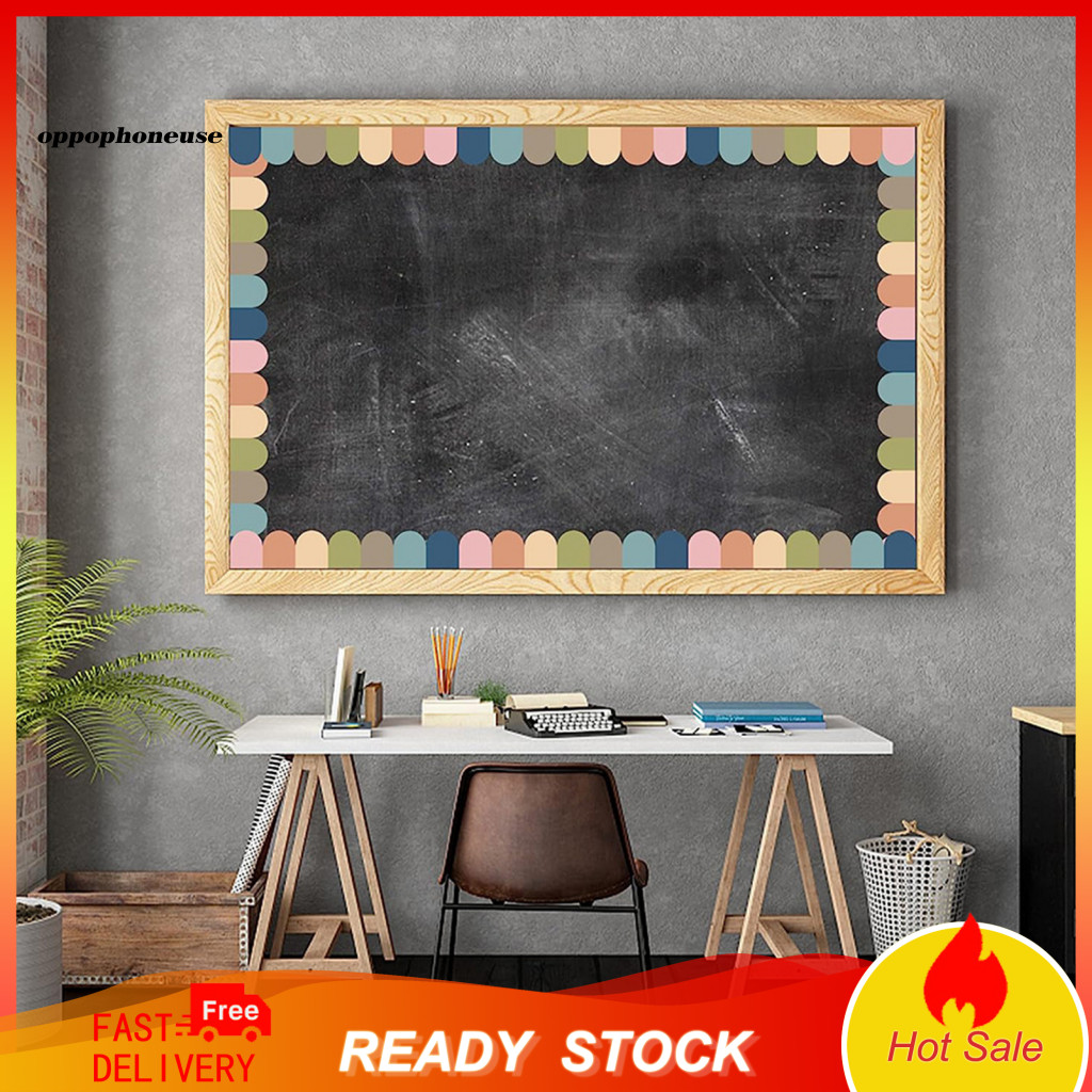 OPPO Waterproof Bulletin Board Border Hand Bulletin Board Border Boho ...