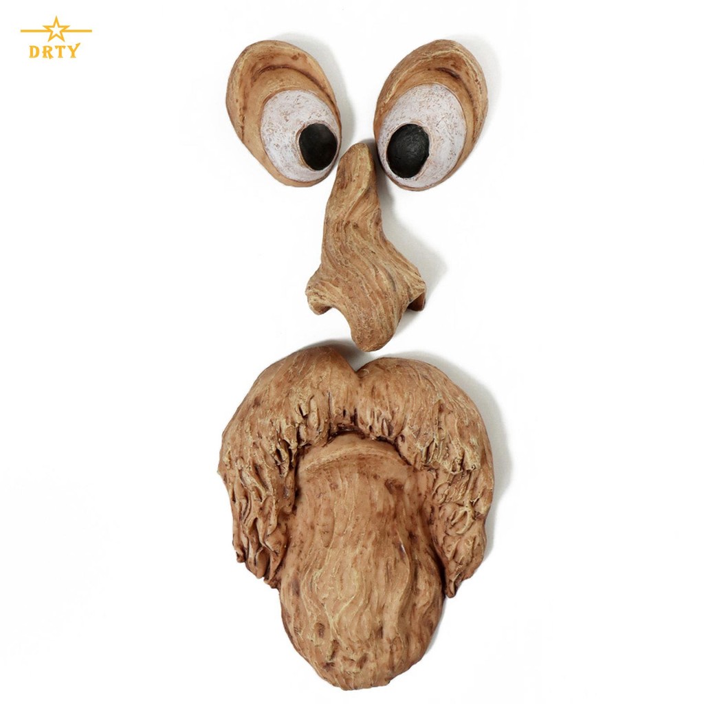 Bark Face Tree Monster Facial Features Ornaments Old Man Tree Hugger ...