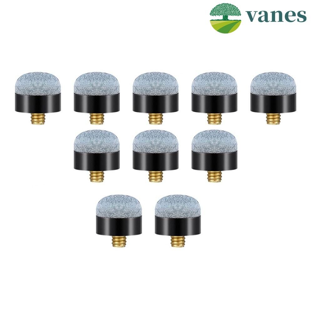 VANES 10 Billard Cue Pool Tips Rubber Protective Sleeve Billiard Cue ...