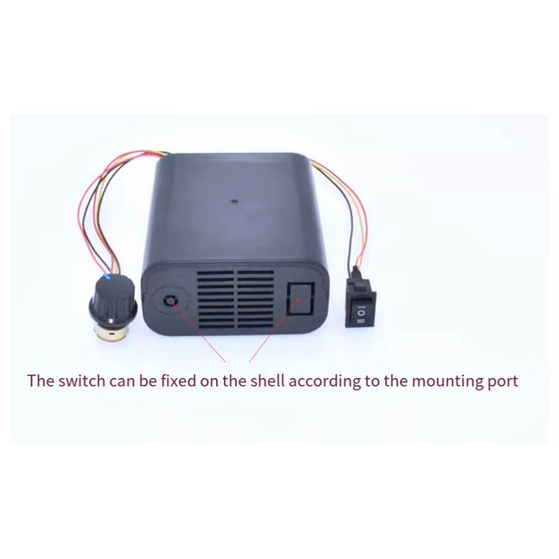 DC 10-55V 60A PWM Motor Speed Controller 0-100% RPM LED Digital ...